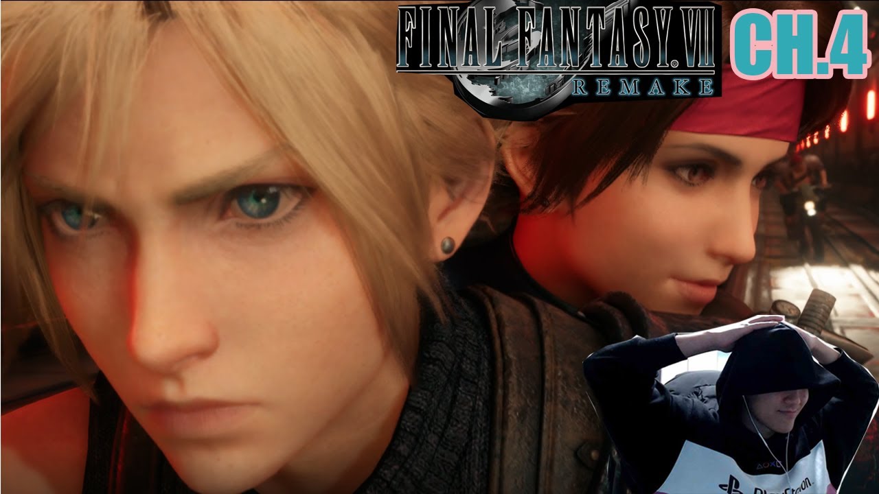 FINAL FANTASY 7 REMAKE CHAPTER 4 Epic motorbike race BOSS - YouTube
