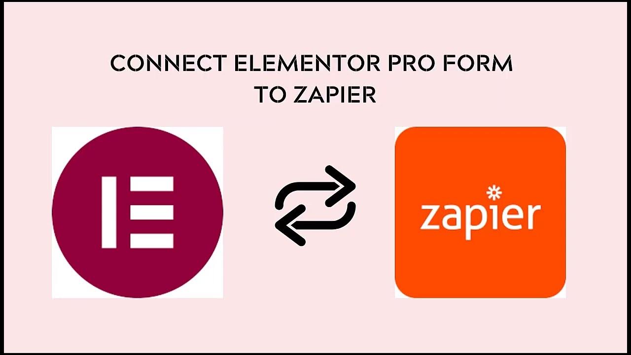 Connect Elementor Pro Form To Zapier Youtube