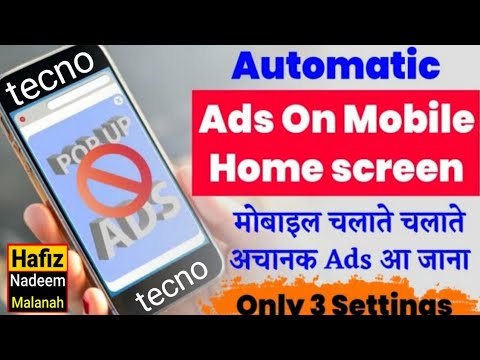 Techno Automatic Ads Turn Off Setting|Techno Phone Ads Remove Method ...