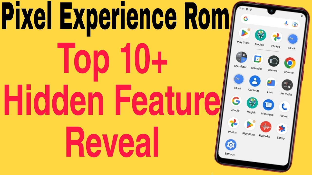Pixel Experience Rom Top 10+ Hidden Features Reveal | Full Explain in ...