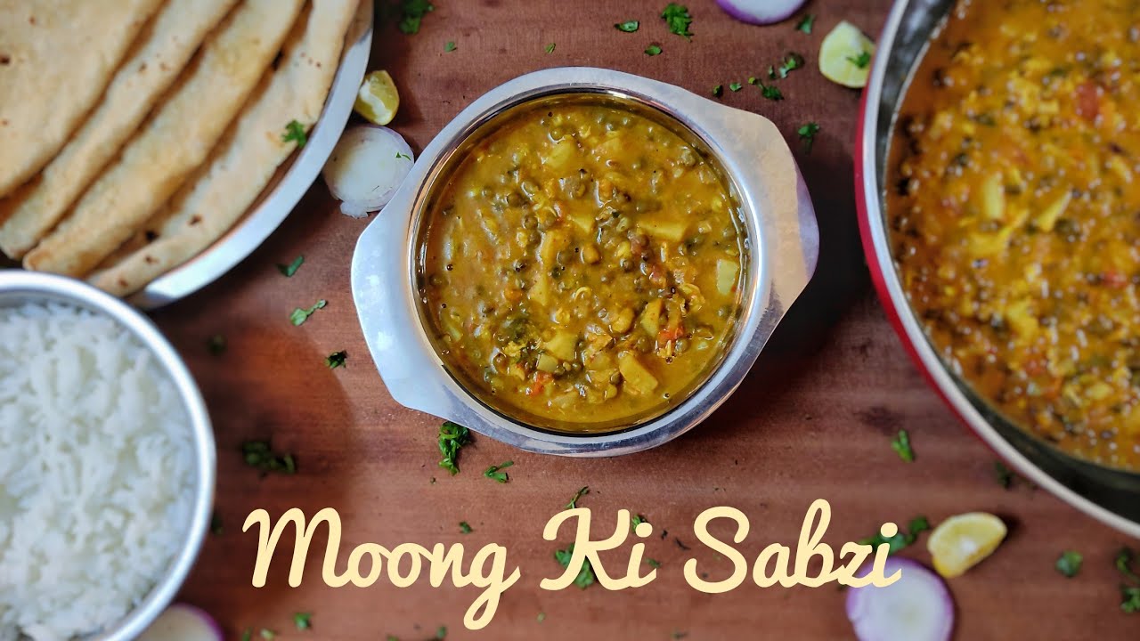 Moong Ki Sabzi | Sprouts Masala Curry | Easy to make recipes | Sangeeta ...
