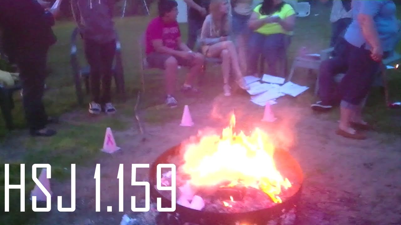 BONFIRE PARTY!-High School Journey 1.159 - YouTube