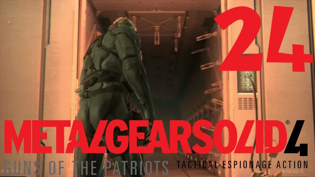 Let's Play Metal Gear Solid 4 (BLIND) Part 24: MICROWAVE GOODBYE - YouTube