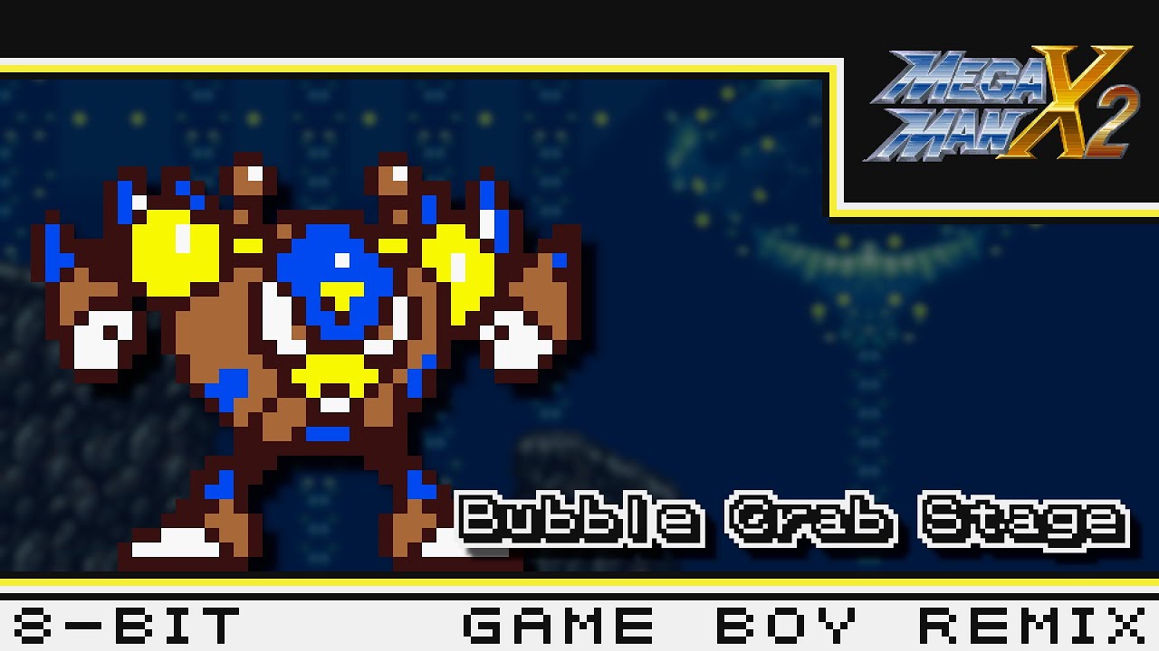 [8-Bit;Game Boy]Bubble Crab - Mega Man X2【MMXtreme Style】 - YouTube