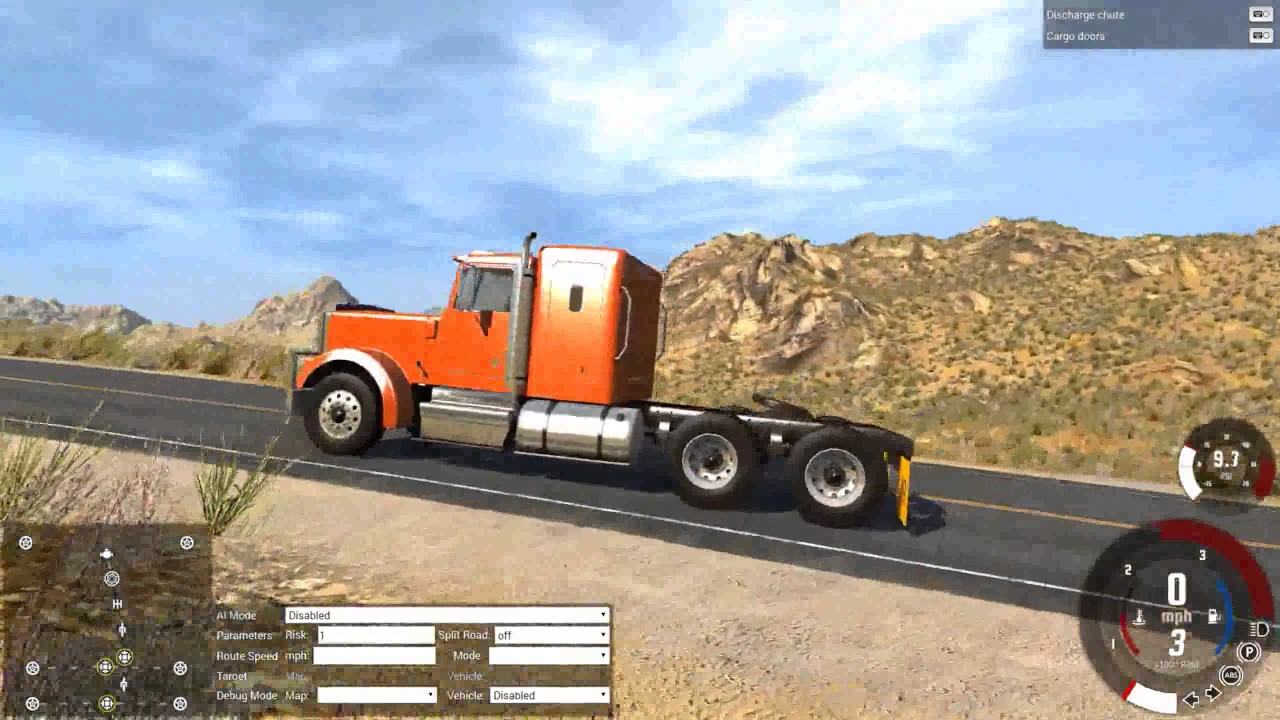 BeamNG.drive T-Series on Baja Hills - YouTube