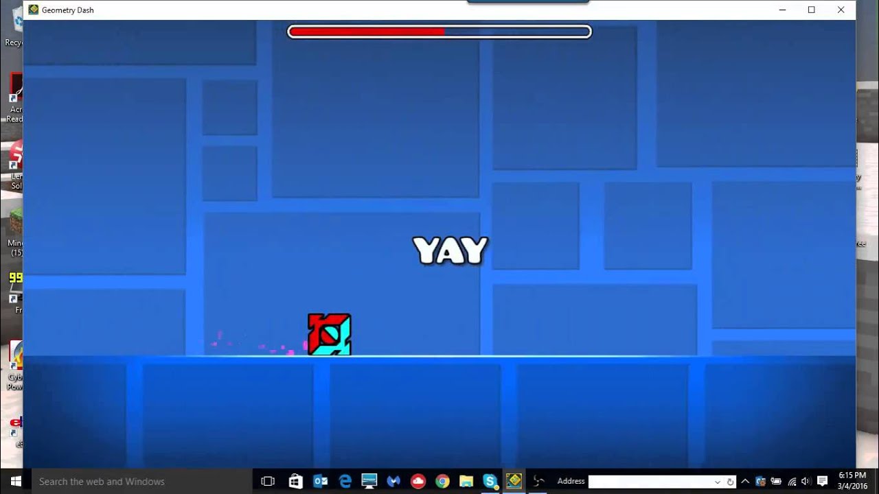 Contest for the best level Geometry dash - YouTube