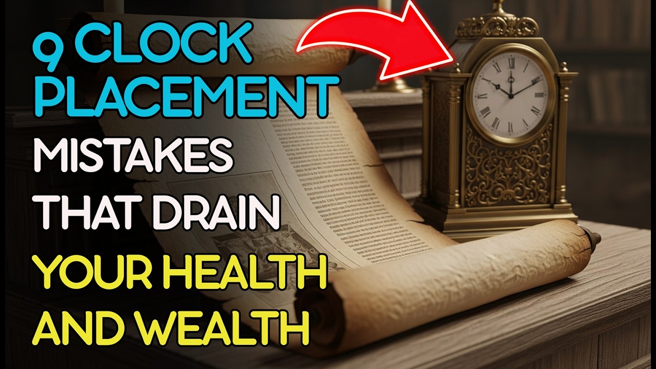 9 Clock Placement Mistakes That Drain Your Health and Wealth - YouTube