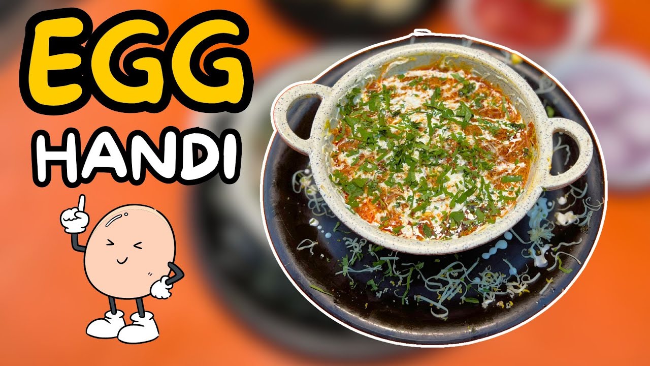 Surti Egg Handi Dish | Delicious Egg Dish Recipe | Indian Street Food ...