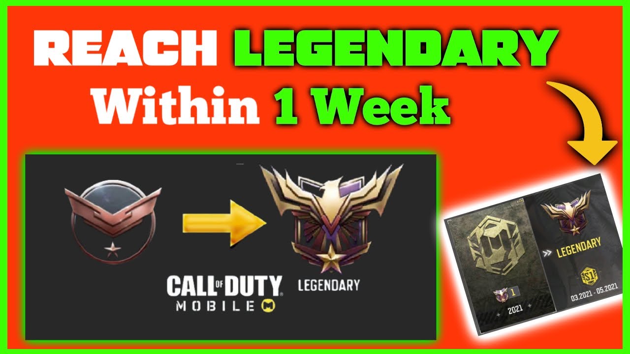 How to reach Legendary in COD Mobile Multiplayer - YouTube