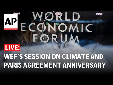 LIVE: World Economic Forum holds session on climate and 10 years of ...