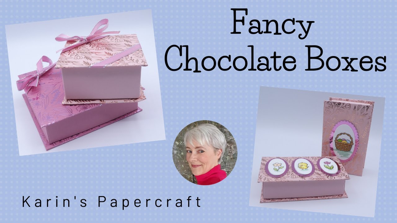 Chocolate Box from my Childhood made with Stampin' Up! Products - YouTube