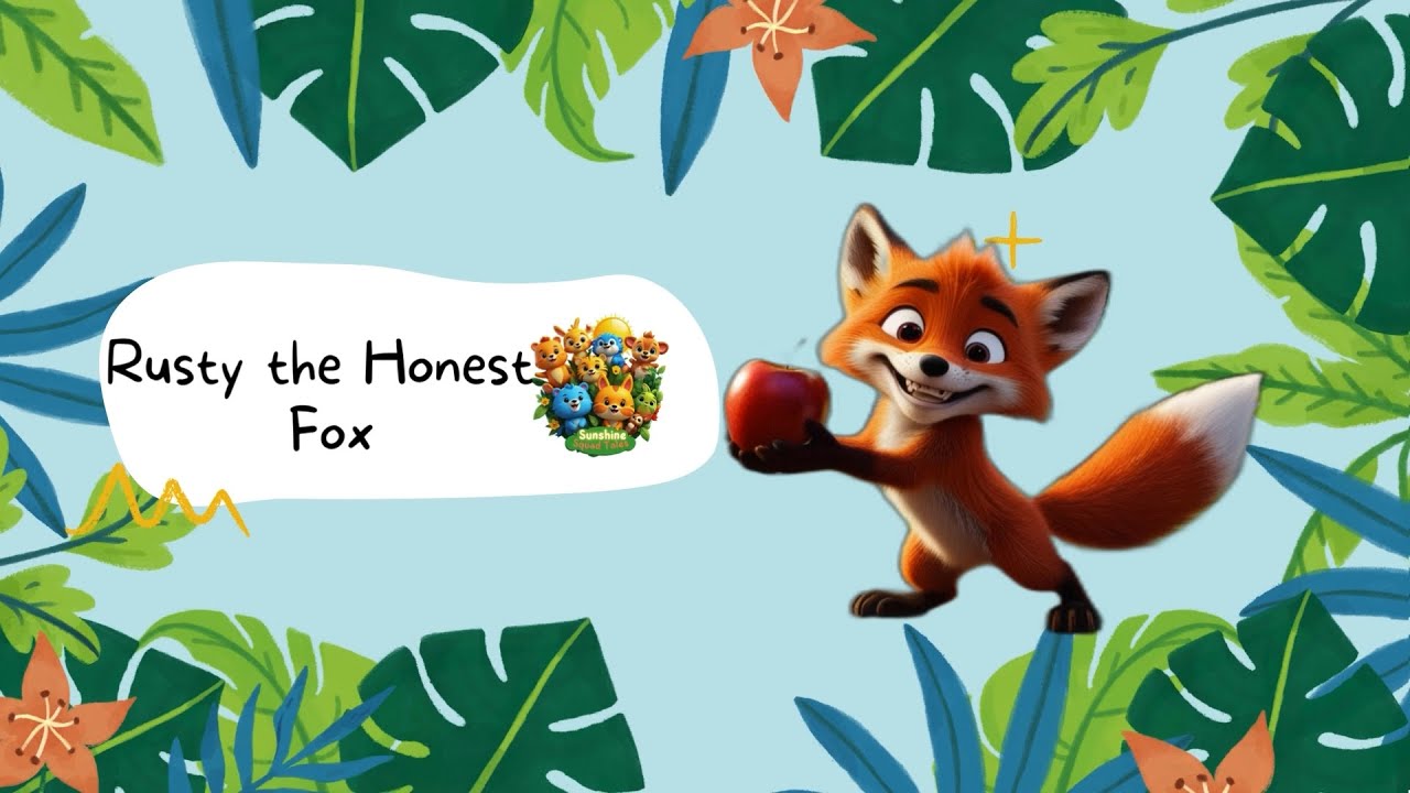 Rusty the Honest Fox | Sunshine Squad Tales - YouTube