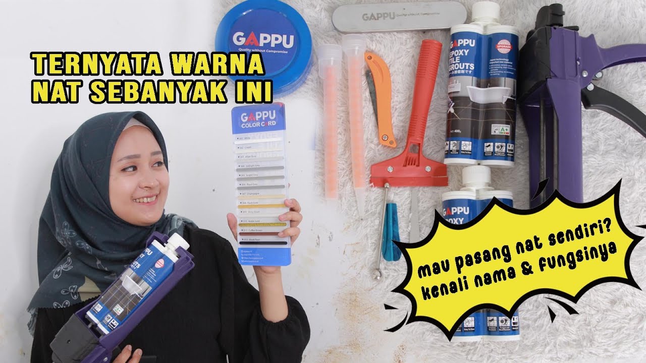 FUNGSI NAT GRANIT TERNYATA PENTING! PENGALAMAN ISI NAT GRANIT/KERAMIK ...