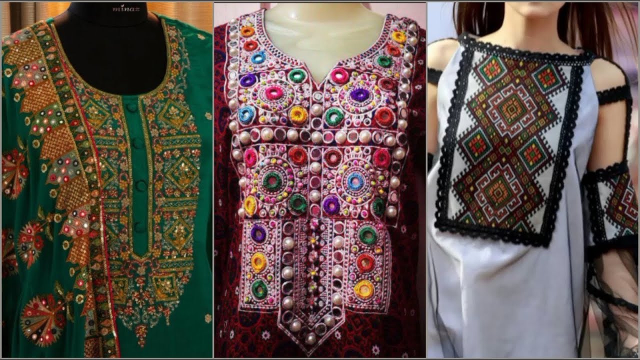 Latest mirror work with traditional sindhi balochi gujarati & indian ...