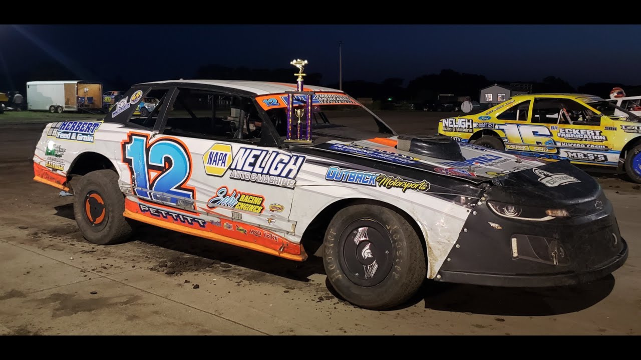 Ron Pettitt Stock Car Win - Off Road Speedway - 6-18-2022 - YouTube