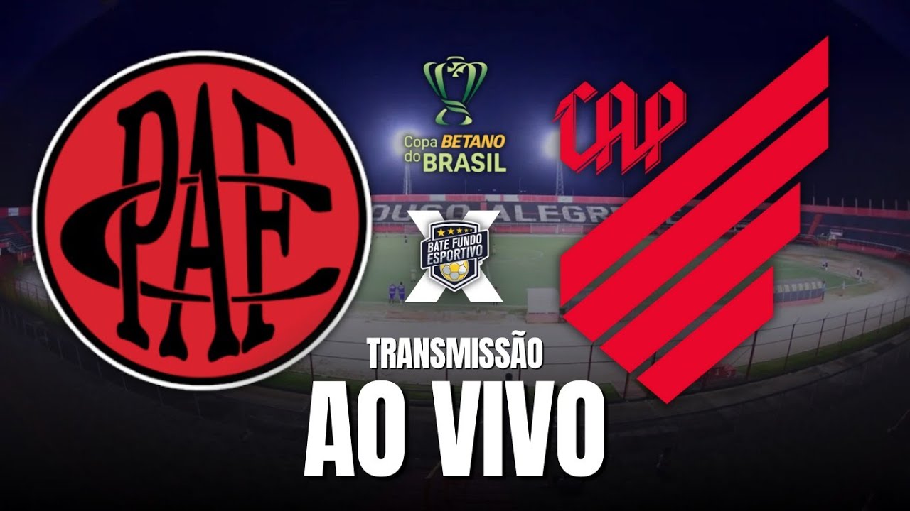 POUSO ALEGRE X ATHLETICO AO VIVO DIRETO DO ESTÁDIO MANDUZÃO | COPA DO BRASIL AO VIVO | 25/02 ...