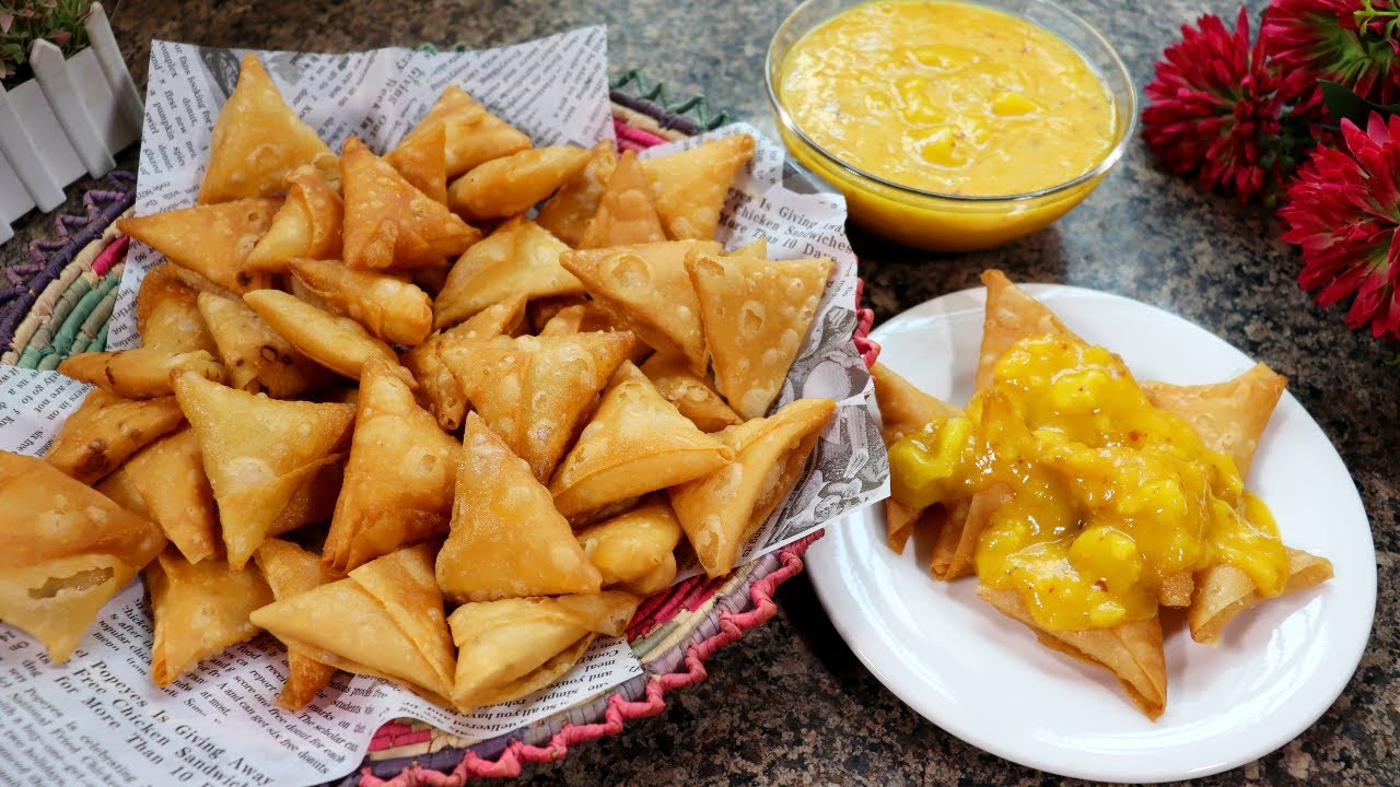 Street Style Mini Samosa With Chutney Ramadan Special Recipe By Tasty ...