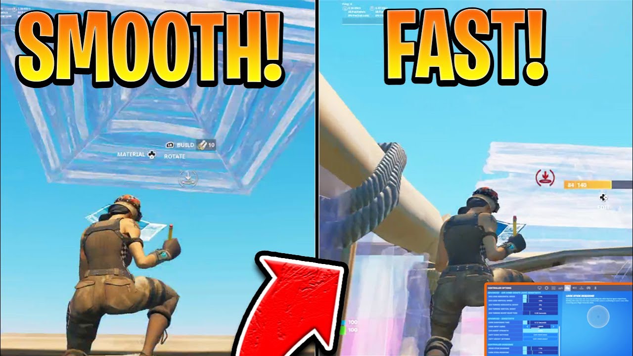 BEST SETTINGS TO BUILD FAST/SMOOTH! BEST CONTROLLER SETTINGS FOR PS4 ...