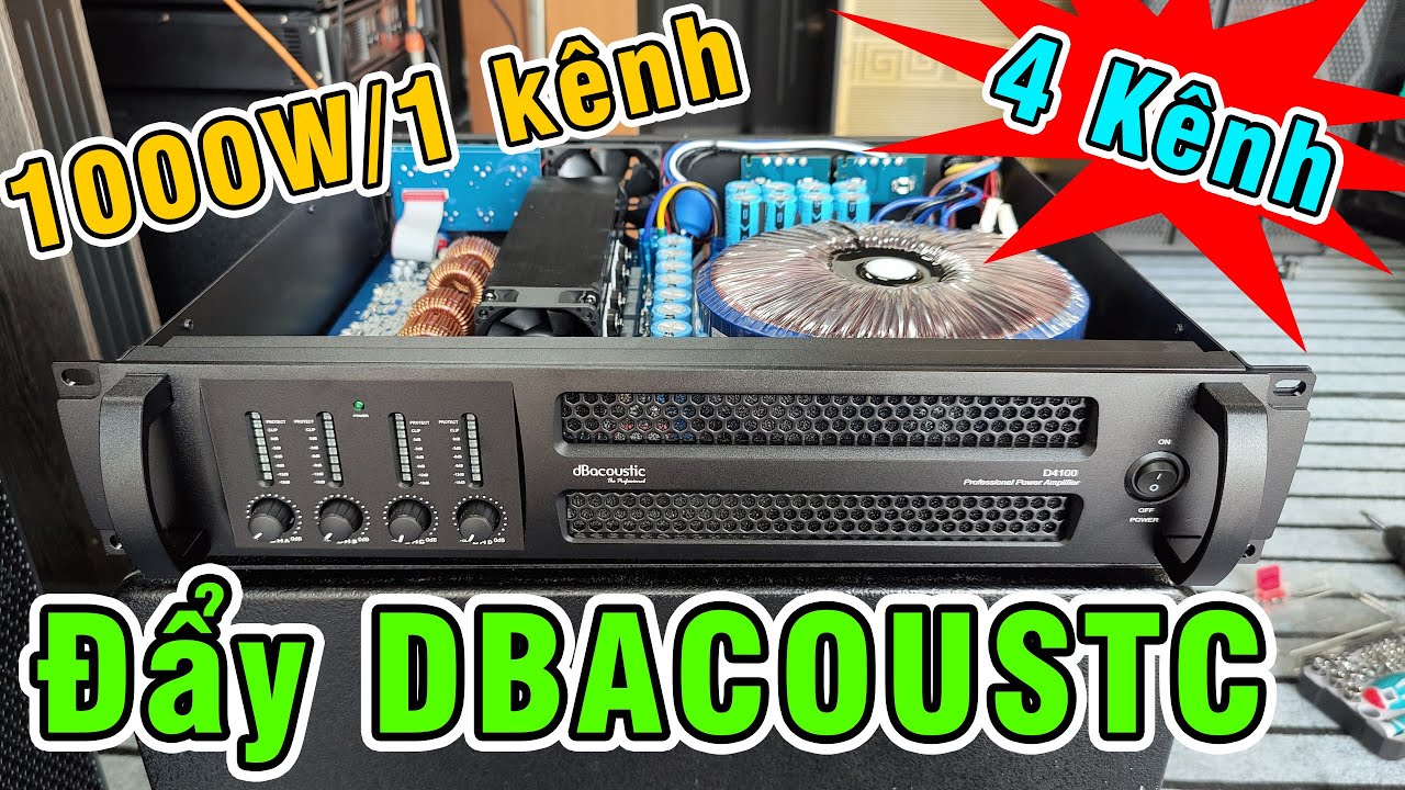 Xem nội thất Đẩy DB D4100 cực KHỦNG | Linh Anh Audio 0925 133 999 - YouTube