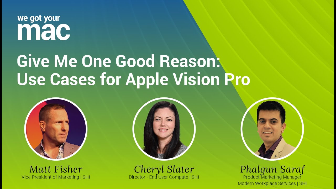 Give Me One Good Reason: Use Cases for Apple Vision Pro | S2E9 - YouTube