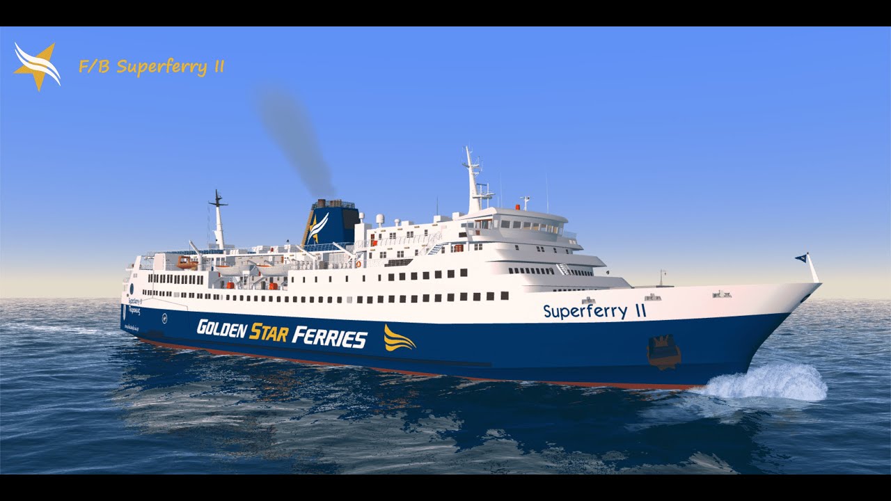 Δρομολόγιο: Ραφήνα - Τήνο - Μύκονο - Νάξο - Πάρο με το F/B Superferry II. - YouTube