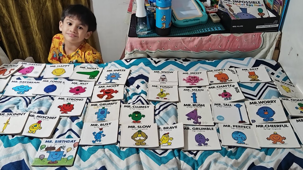 My Mr. Men Library book collections | Character Development Books - YouTube