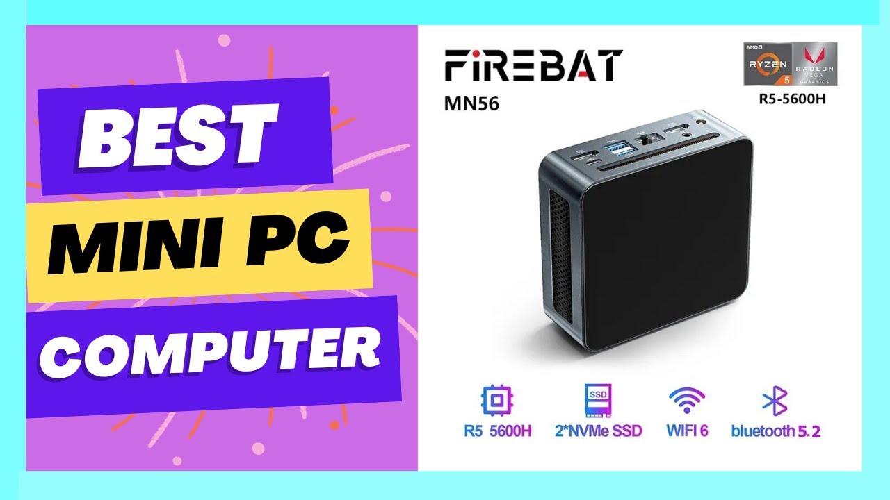 FIREBAT MN56 Mini PC Gaming Desktop Computer - YouTube