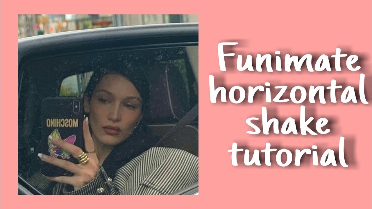 Horizontal shake tutorial || Funimate - YouTube