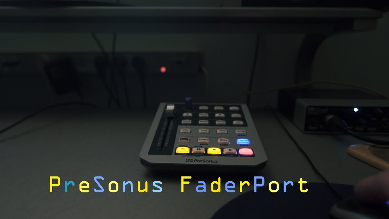 PreSonus FaderPort Cubase Windows Install SetUp / FaderPort.dll - YouTube