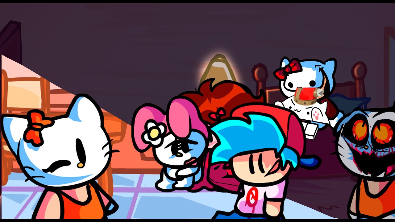 FNF MOD: Friday Night Kitty (Hello Kitty - Hola Demonio😈) - YouTube