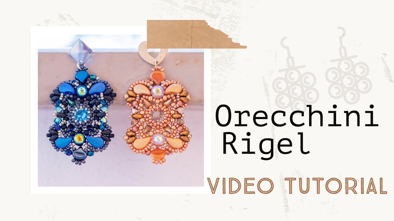 Video Tutorial Orecchini Rigel (remastered) - YouTube