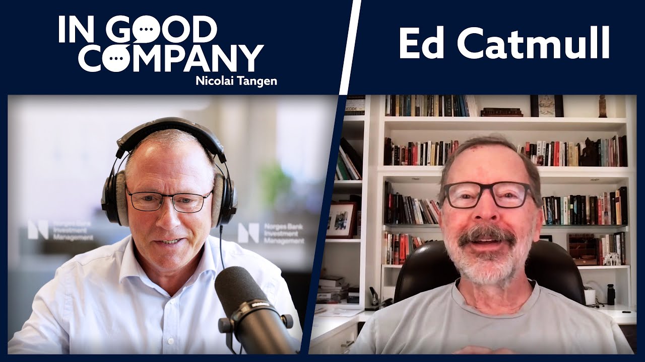 Ed Catmull - Co-Founder of Pixar | Podcast | In Good Company | Norges ...