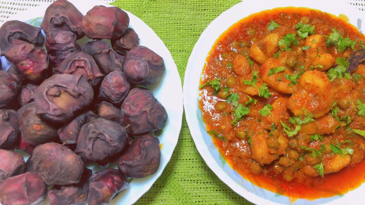 How To Make Singhare ki Sabji | सबसे बेहतरीन सिंघाड़े की सब्जी का राज़ ...