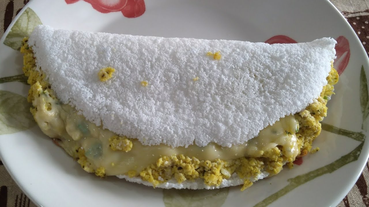 TAPIOCA RECHEADA|de frango com queijo - YouTube