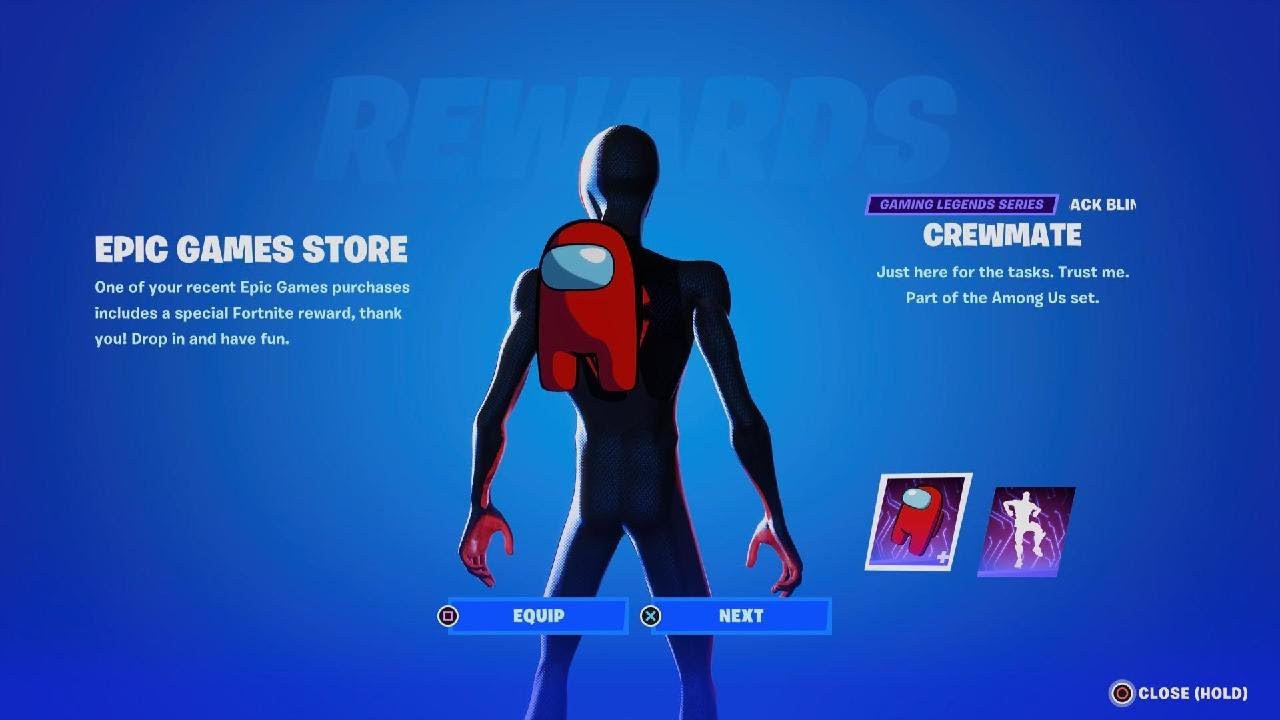 Fortnite Acquired Among Us Set - YouTube