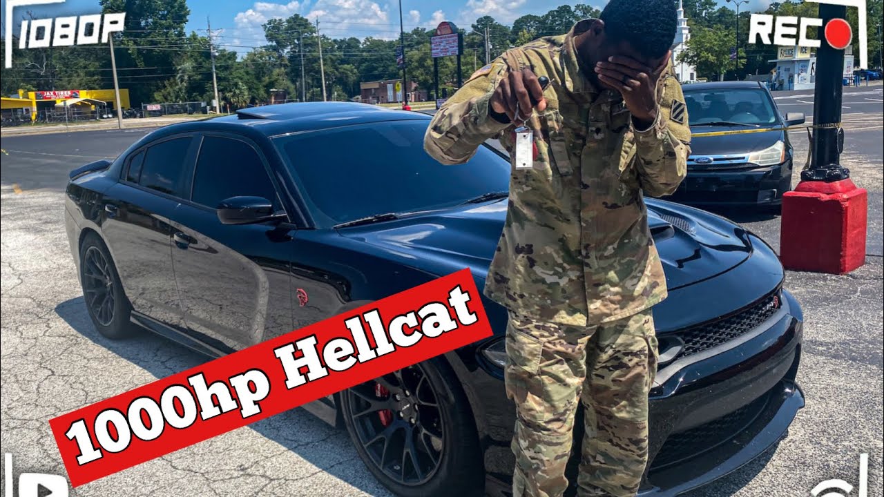 MILITARY VETERAN BUYING A HELLCAT - YouTube