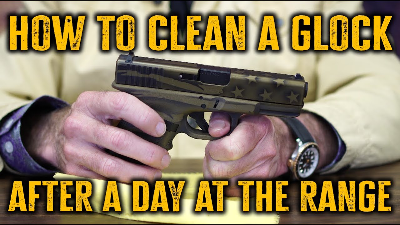 How to clean a Glock | EASY - YouTube