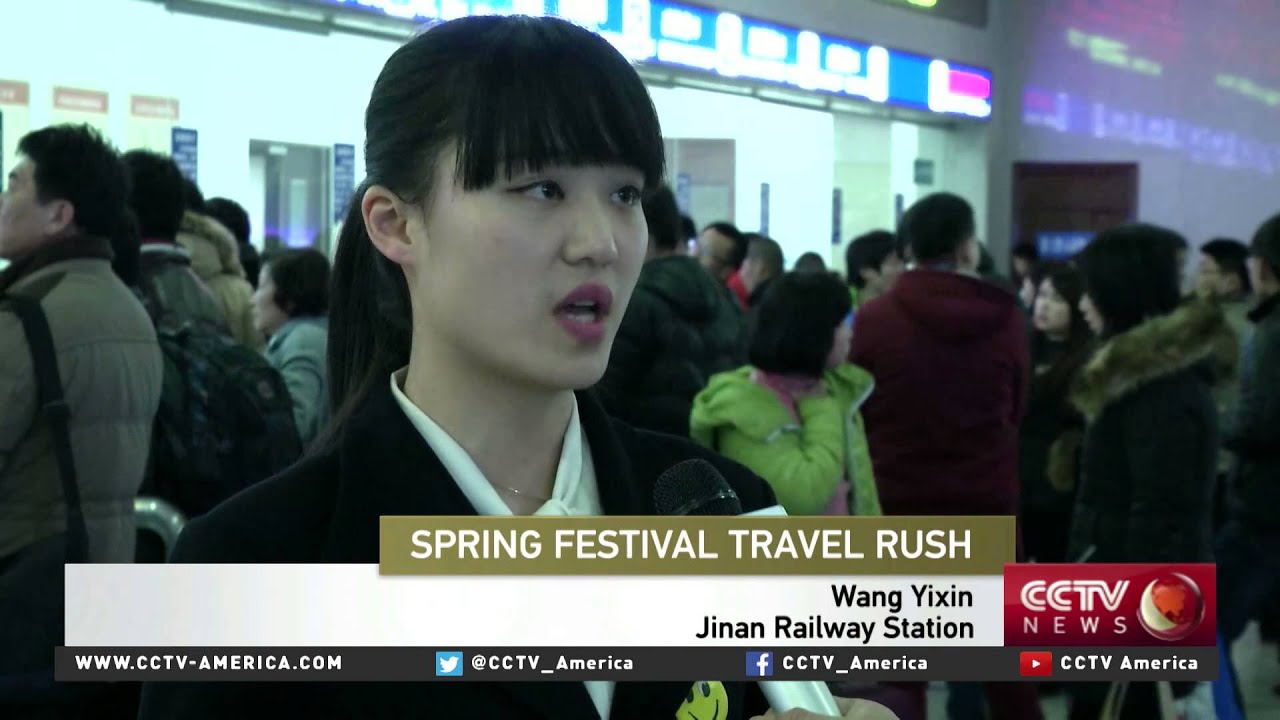 China: World’s largest human migration sets new record - YouTube