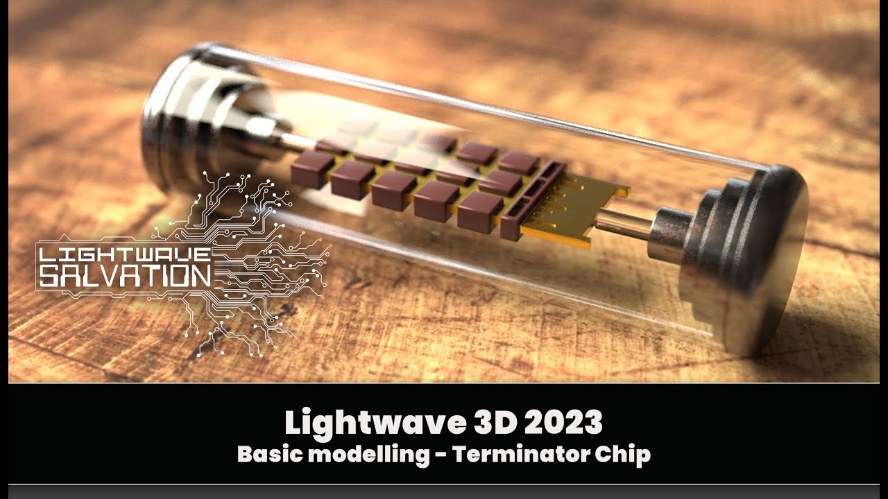 Lightwave 3D Terminator Chip - YouTube