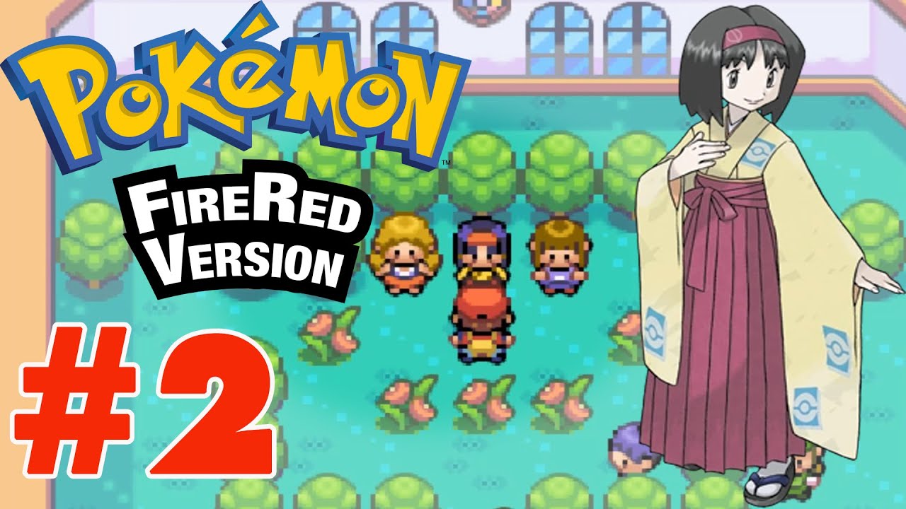 Pokemon - Fire Red Version #2 ตะลุยยิม 2 3 4 รวดเดียว - YouTube