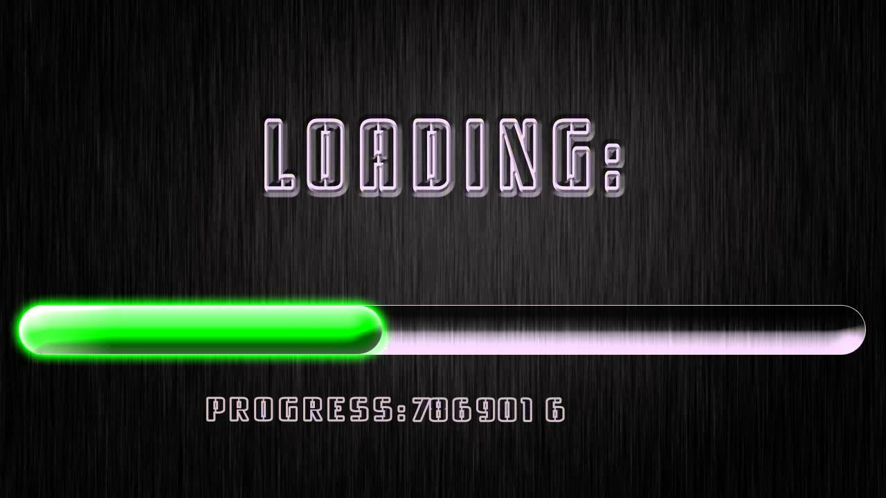 Loading Bar - Green Color file loading effect - YouTube