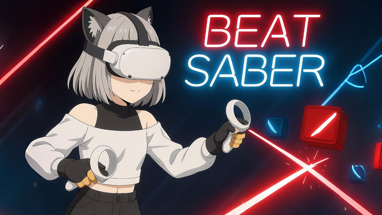 provo a giocare a beat saber col VR!! e poi balatro - YouTube