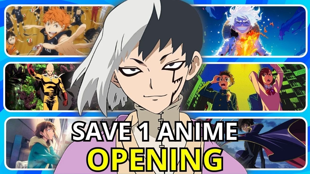 SAVE ONE ANIME OPENING🔥 | Which Anime Opening do you prefer? - YouTube