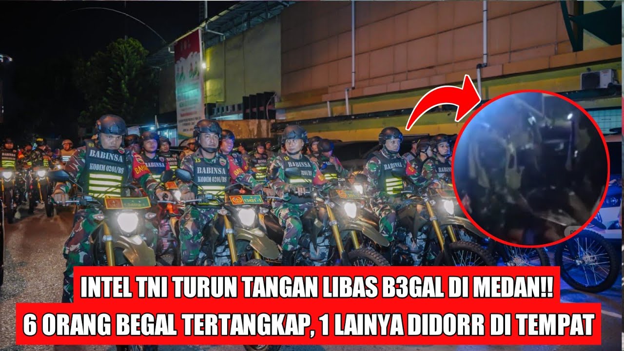 BARU TURUN TANGAN INTEL TNI SUDAH TANGKAP 6 BEGAL, 1 LAINNYA DI KRIM KE ...