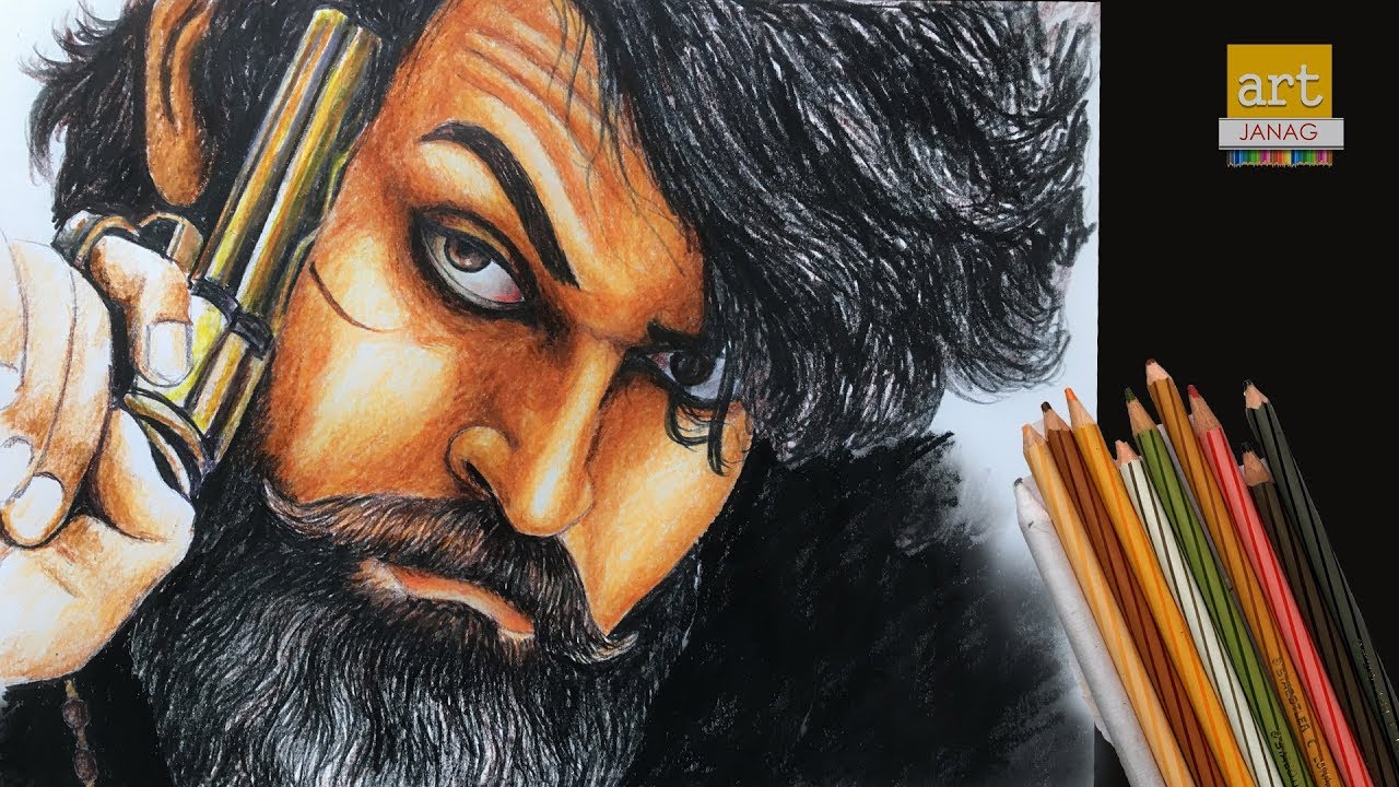 How to draw Hero Varun Tej II pencil Portrait Drawing II #artjanag ...