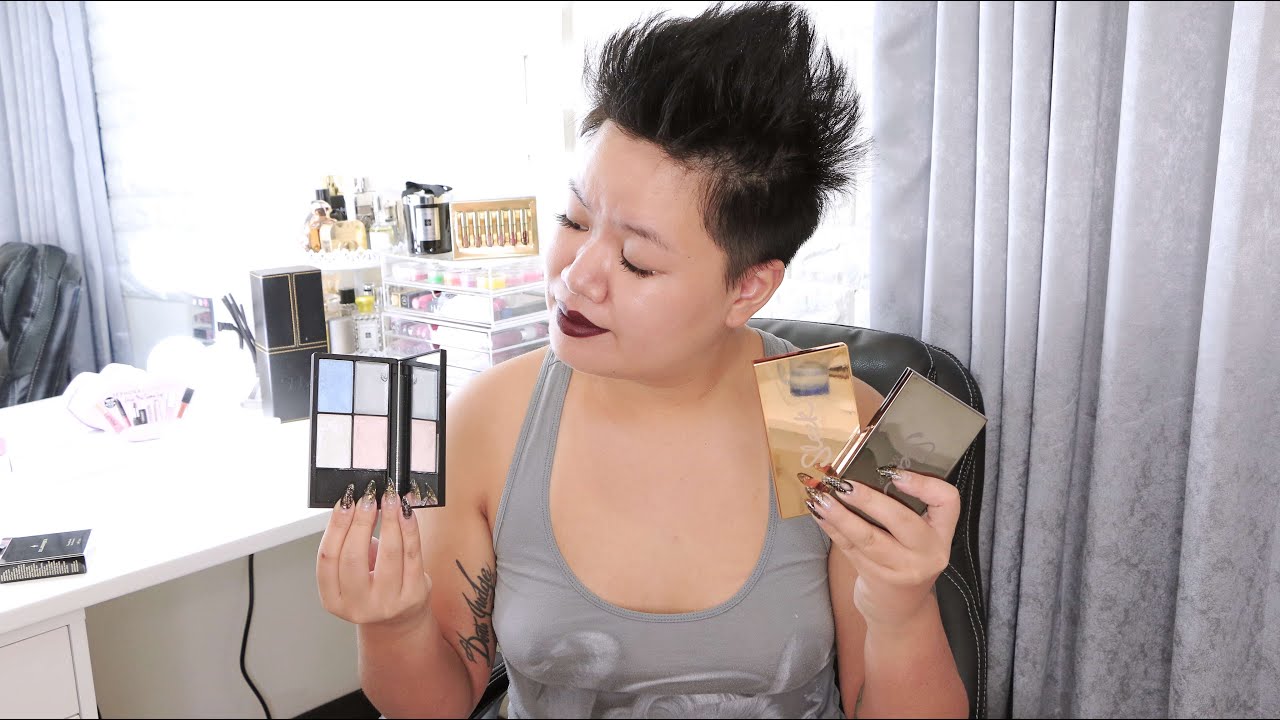 Sleek Highlighting Palette Swatches! -Sleek打亮盤試色&心得 - YouTube