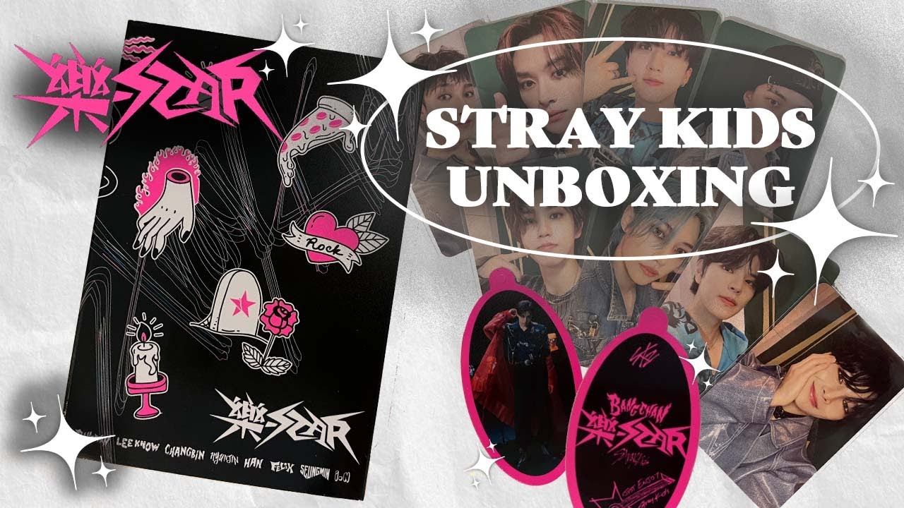 ROCK-STAR NEMO ALBUM | Stray Kids Unboxing 💞 - YouTube