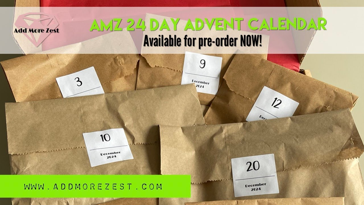 AMZ 24 Day Advent Calendar 2024 | Pre-Order now Available - YouTube