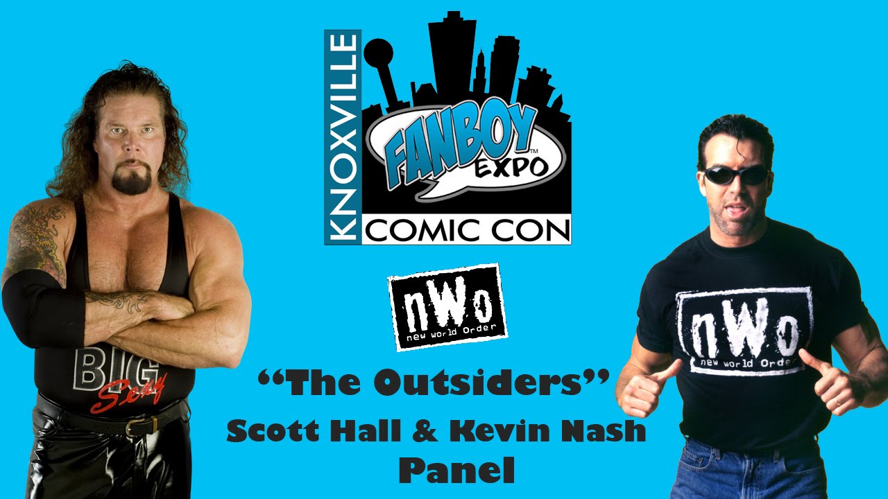 The Outsiders (Scott Hall & Kevin Nash) Panel Fanboy Expo 2016 - YouTube