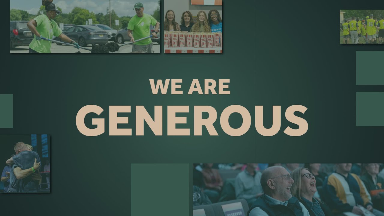 We Are Generous - Part 1 - YouTube